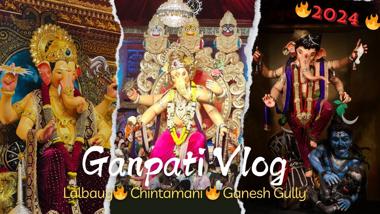 Exploring Mumbai's Ganpati || Ganesh Gulli || Lalbaug cha Raja ...