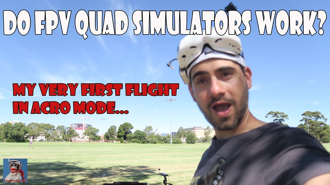 Do FPV Simulators Work? My very first time flying Acro mode after a ...
