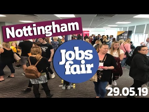 Nottingham Jobs Fair - YouTube