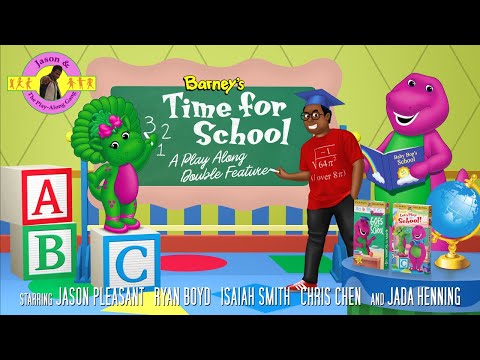 Barney's Time for School: A Play Along Double Feature