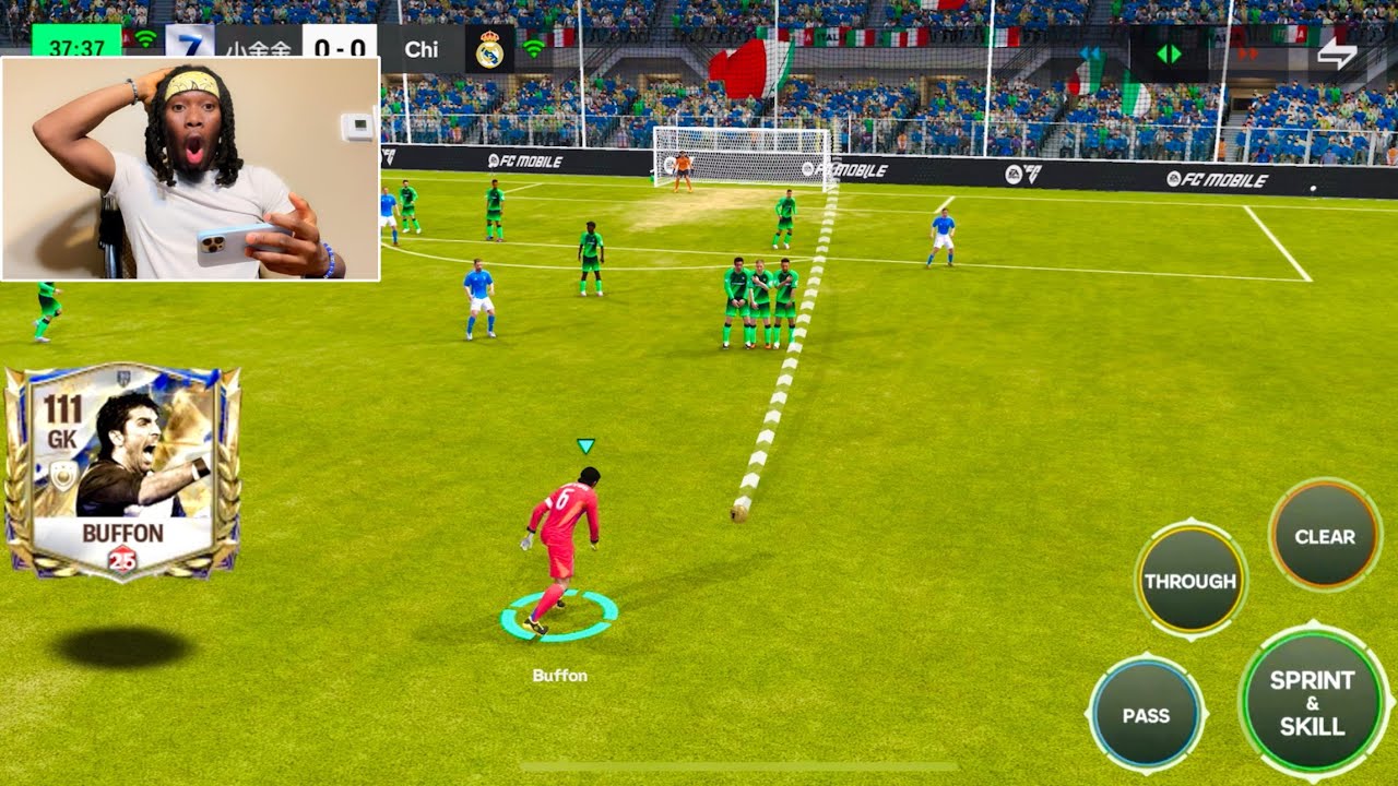 45m Free-Kick with TOTY Buffon | FC MOBILE - YouTube