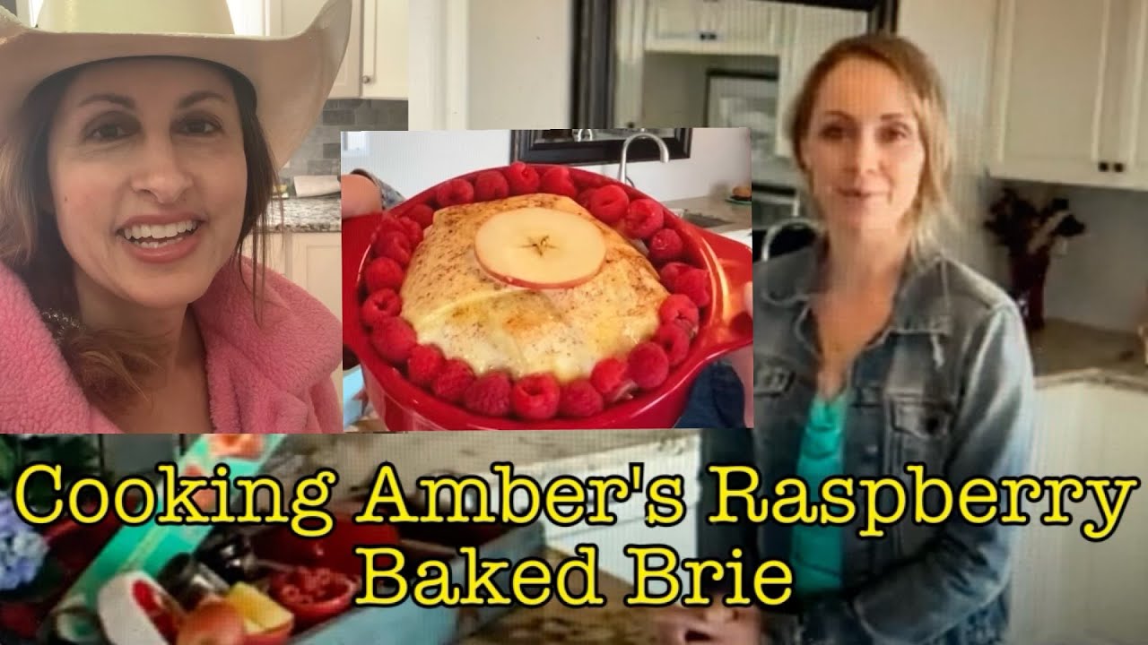 How to make Amber Marshall's Raspberry Baked Brie! - YouTube