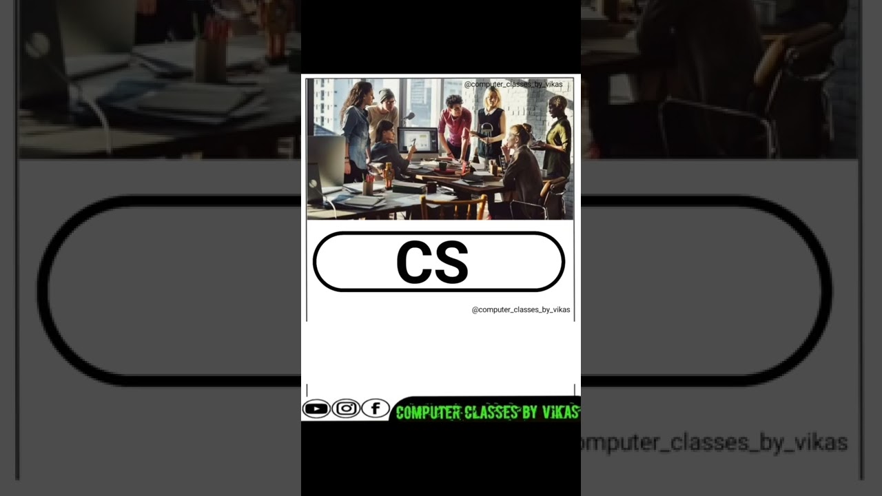 full form of cs। cs full form। #cs #shorts - YouTube