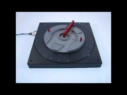 300mm Direct drive rotary servo stage - Ibex Engineering - YouTube