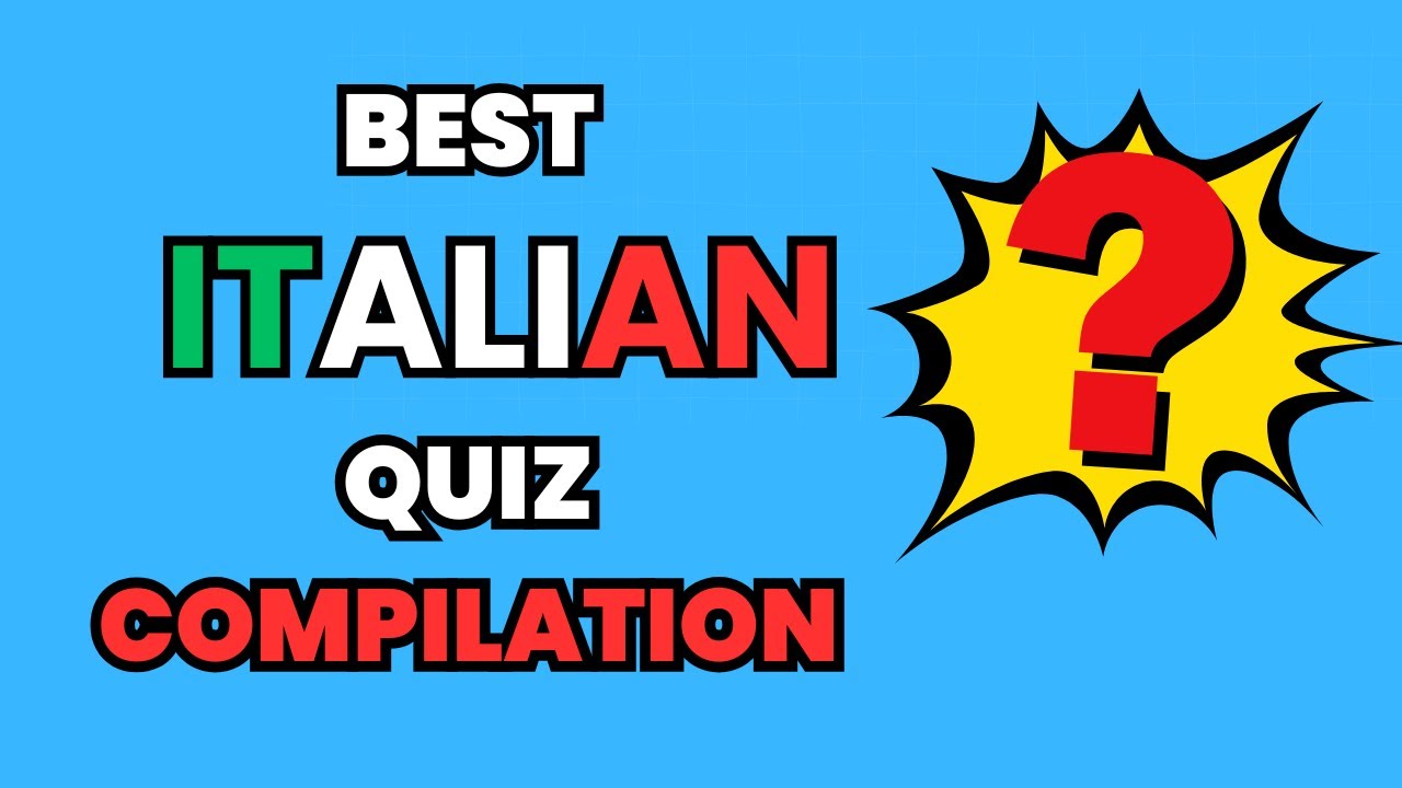 🇮🇹 Best Italian Quiz Compilation for Beginners #learnitalian # ...