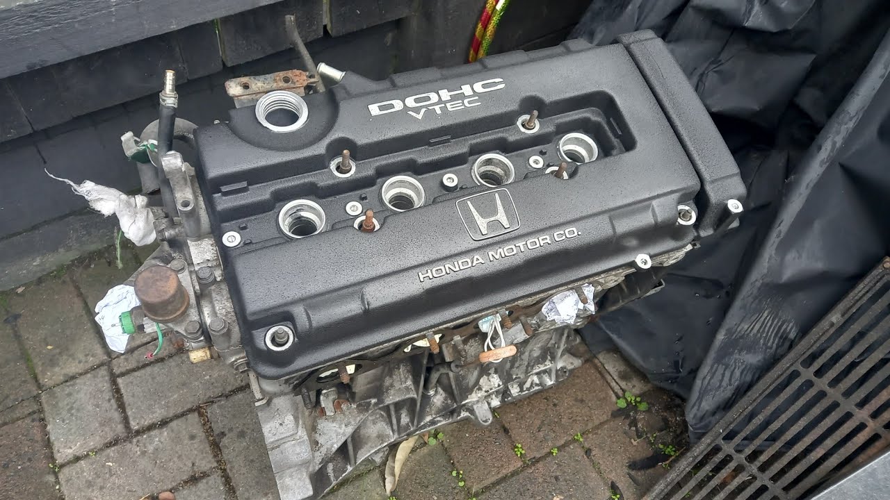 b16A Engine Part Out! - Rs Garage - YouTube