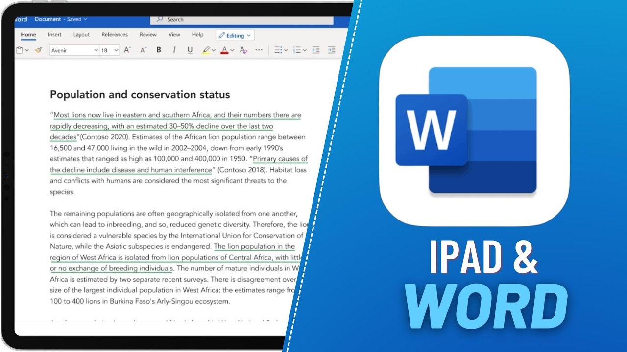 Wie kann ich word auf dem IPad nutzen | Tipps und Tricks - YouTube