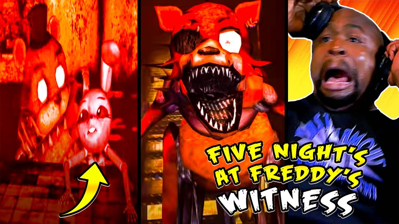 THIS VIDEO GAVE ME AN ANXIETY ATTACK ON CAMERA! | FNAF Witness REACTION ...