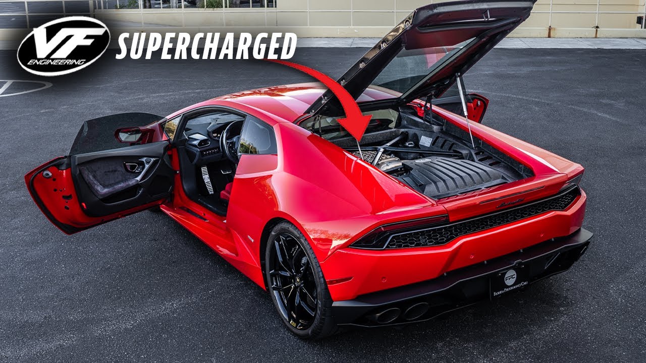 [4K] VF SUPERCHARGED! Lamborghini Huracan LP 610-4 - YouTube