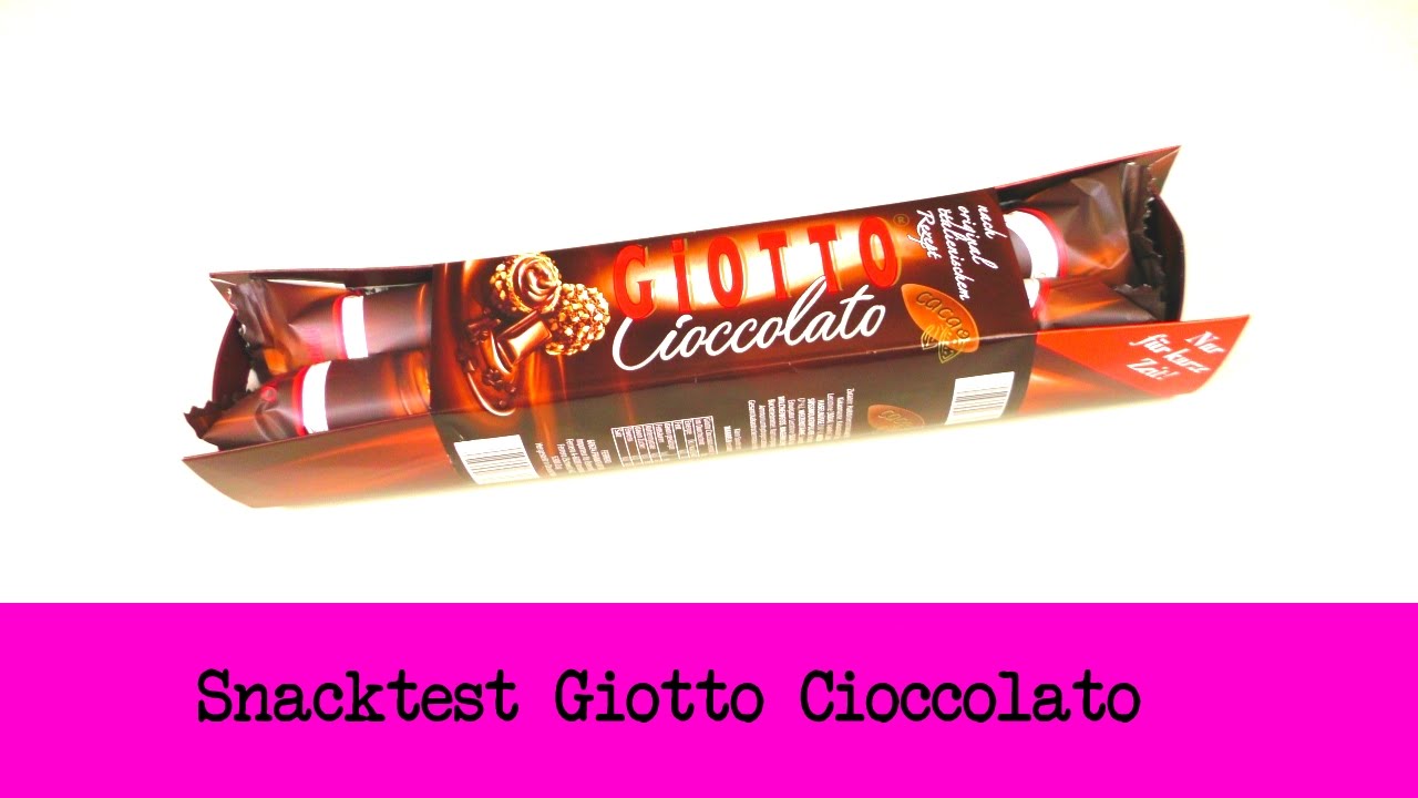 DIY Inspiration Snacktest: Giotto Cioccolato | Neue Sorte! Schoko ...