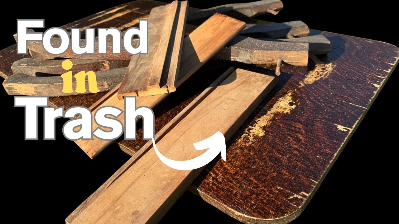 Ep. 134 I tried to restore a trashed antique table - YouTube