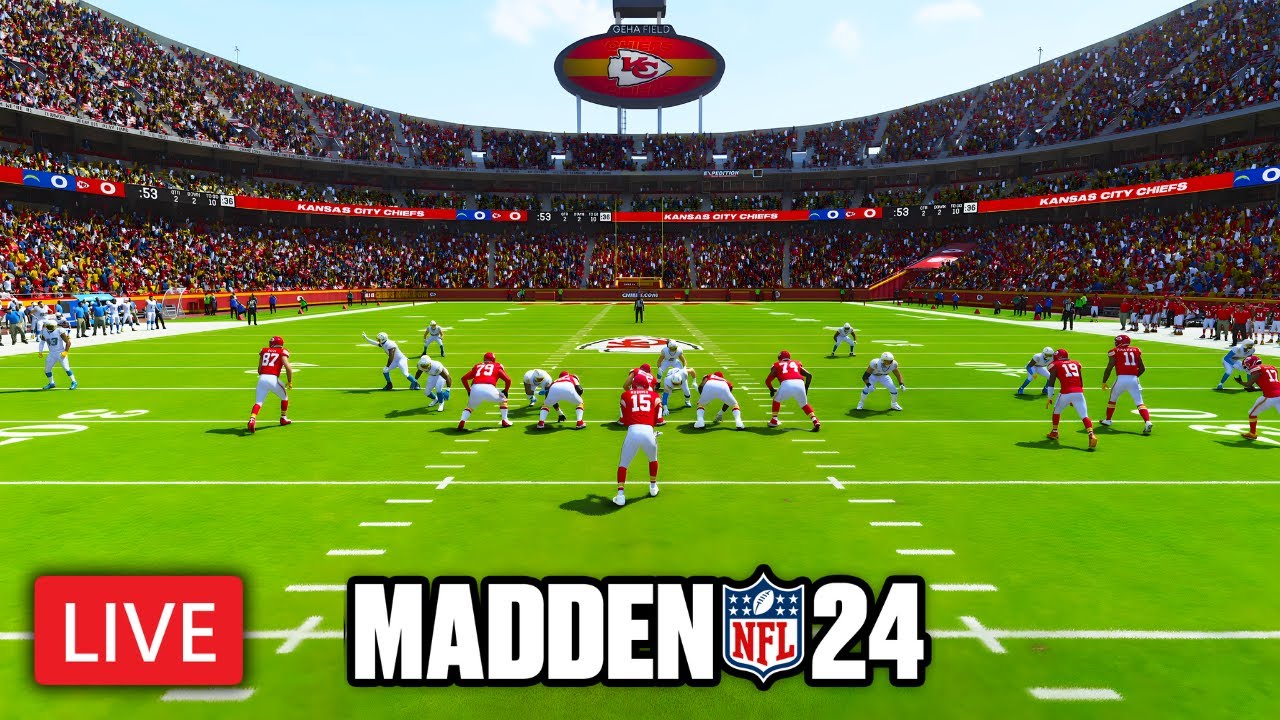 LIVE - MADDEN 24 WORLDWIDE LAUNCH GAMEPLAY - YouTube