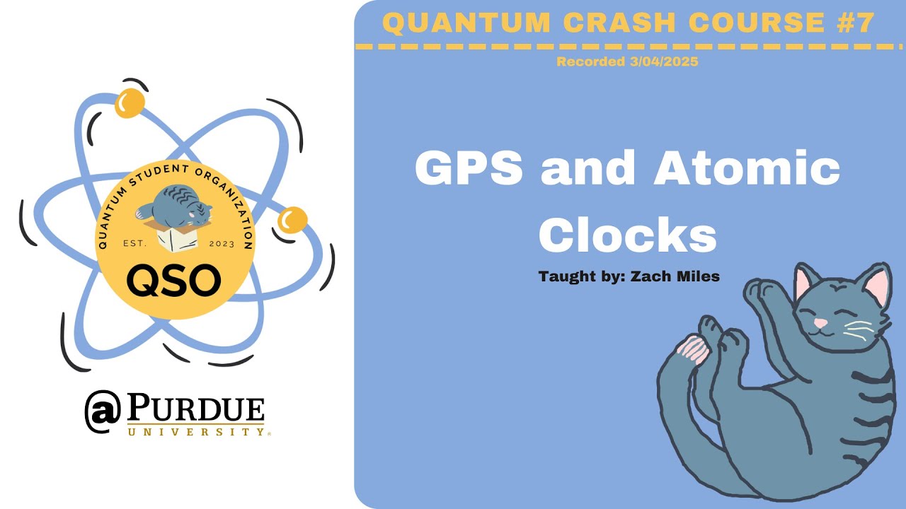 GPS & Atomic Clocks - Quantum Crash Course - YouTube