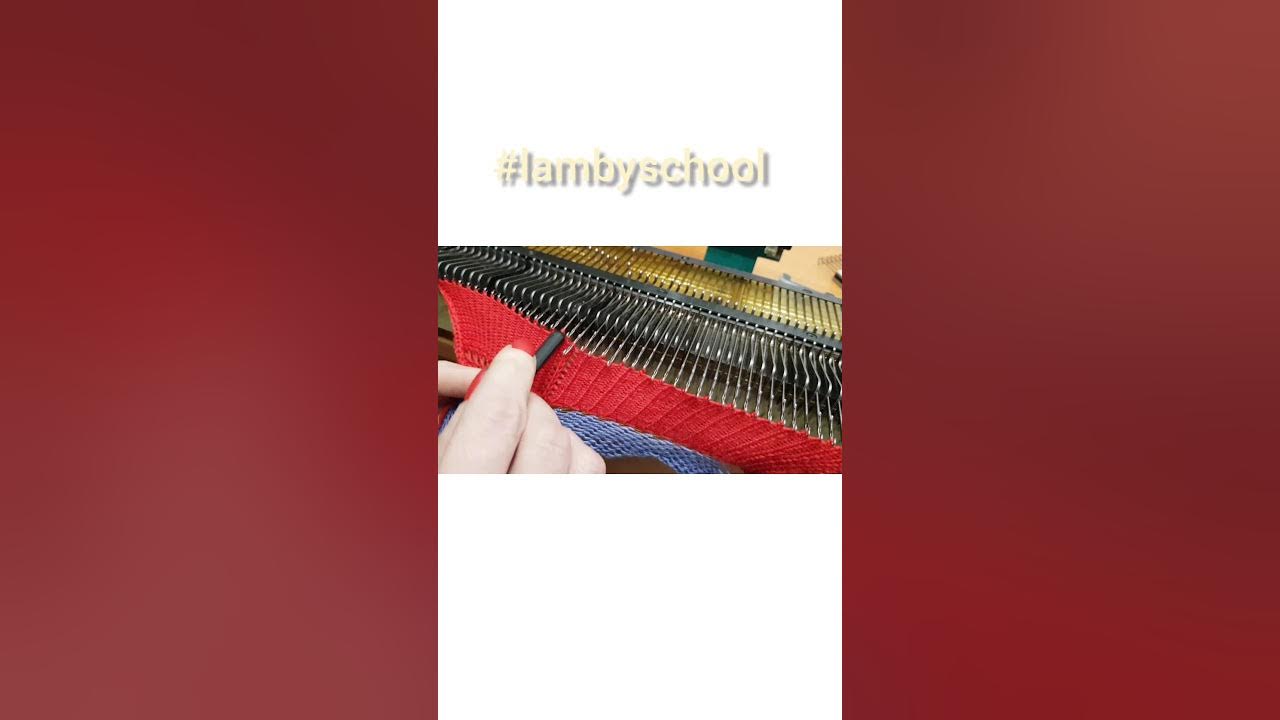 Резинка с промышленным краем на Северянке - YouTube