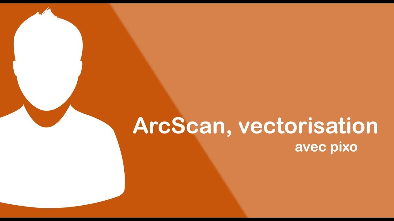 ArcGis 10 utilisation d'ArcScan pour vectoriser un raster - YouTube