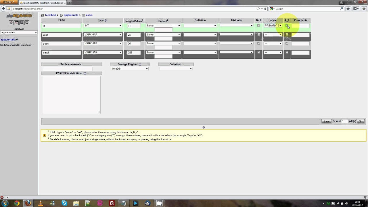Android Register Interface Tutorial: Part 1 - YouTube