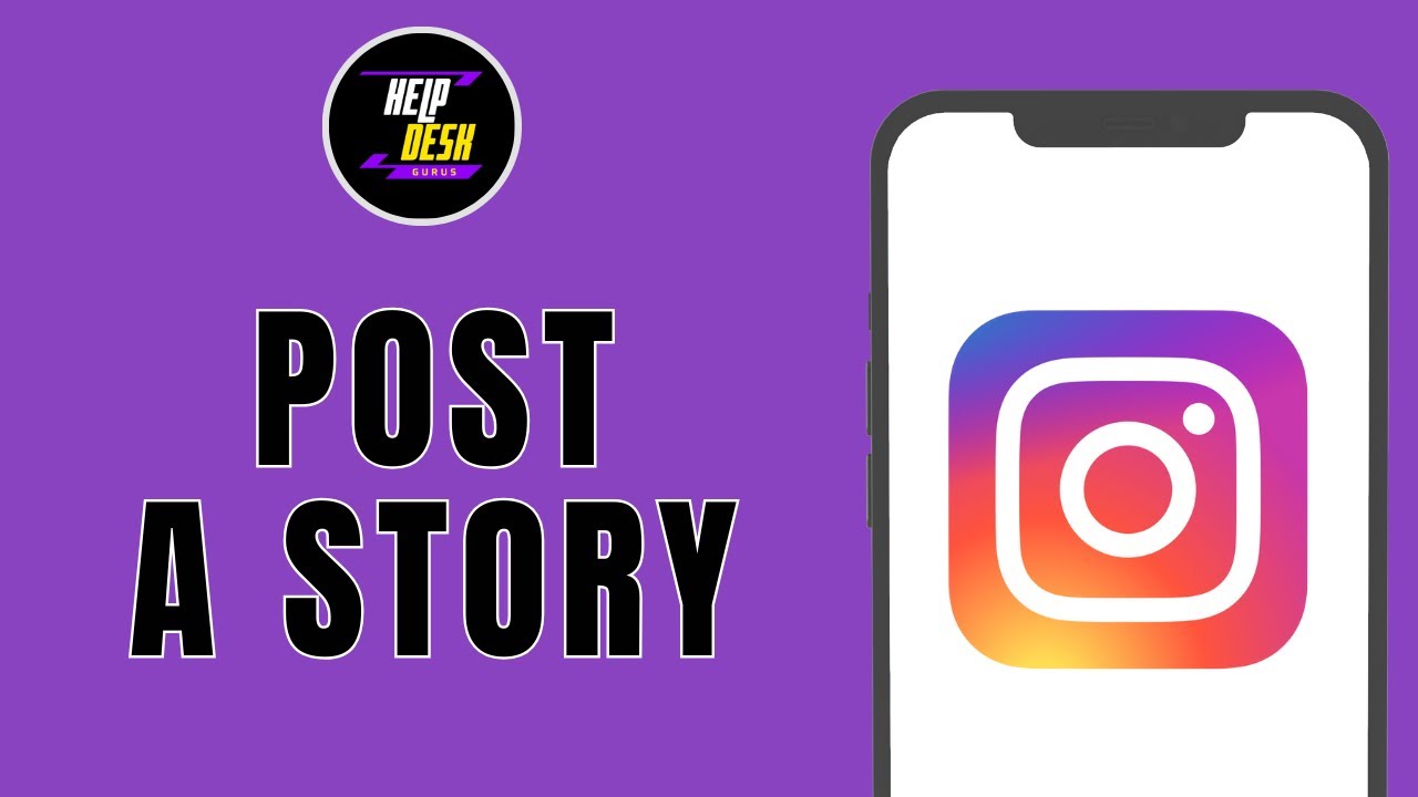 How To Post A Story On Instagram - YouTube