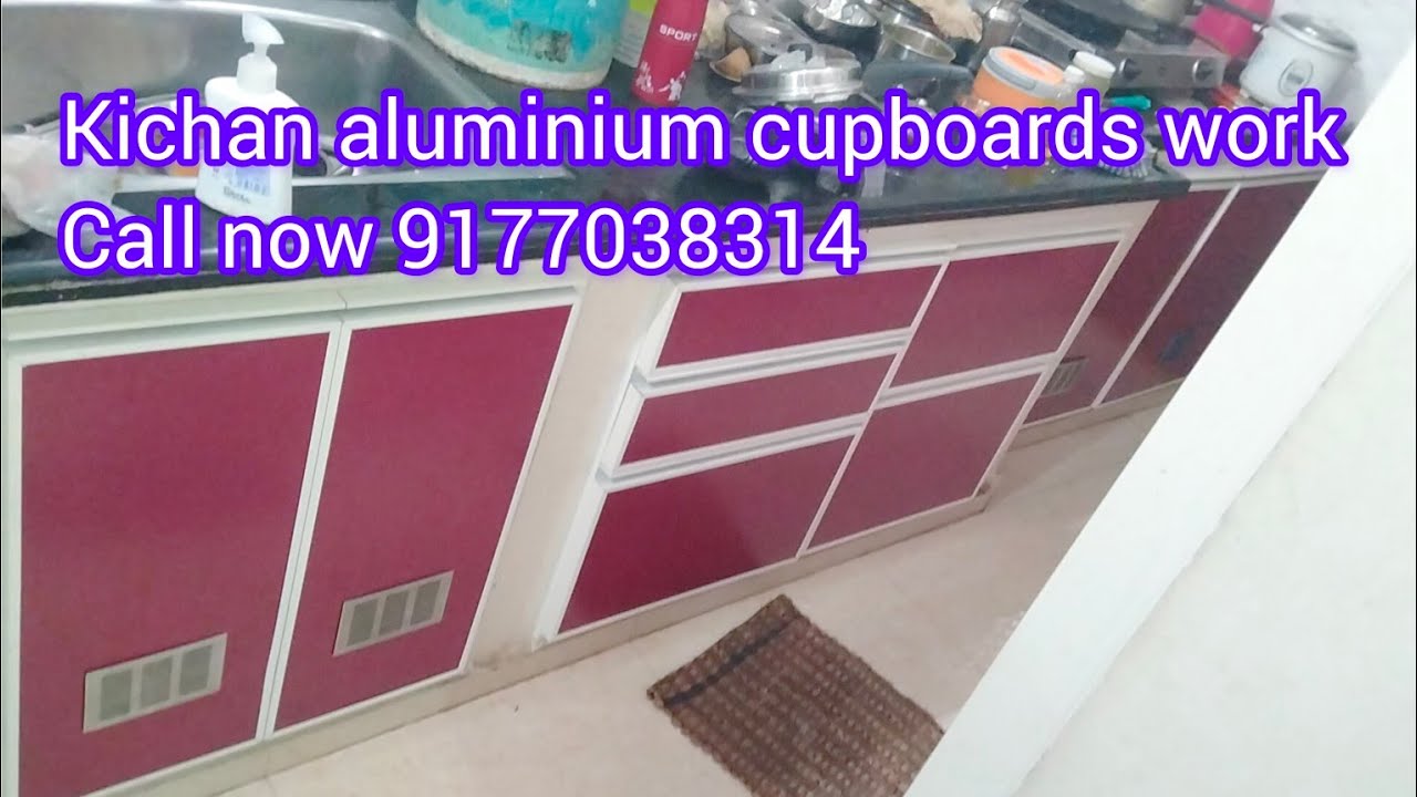 aluminium cupboards work Hyderabad - YouTube