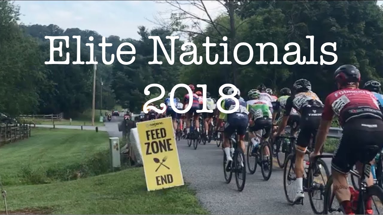 Elite Nationals 2018 Cycling Road Race Experience - YouTube