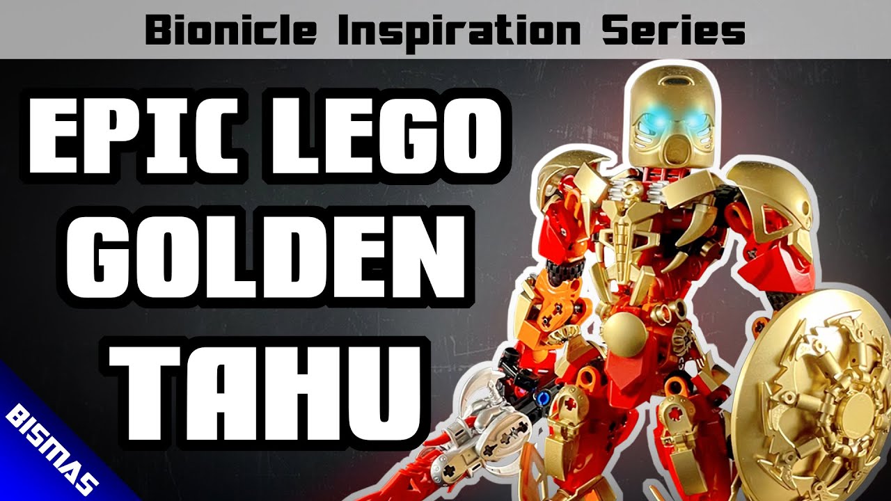 GOLD TAHU MOC - Bionicle Inspiration Series: BIS-MAS 4 - YouTube