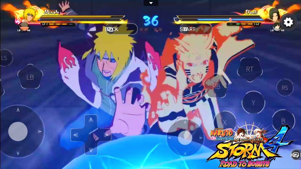 Minato & Naruto (Gameplay) Naruto Shippuden Ultimate Ninja Storm 4 Road ...