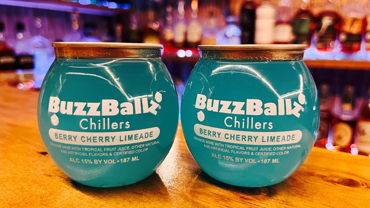 BuzzBall Berry Cherry Limeade Review/tasting. BuzzBallz - YouTube