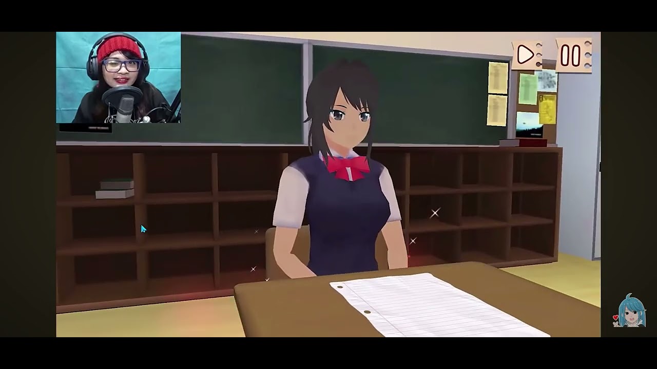Windia Nata Main Anime High Yandere School Girl Part 1 - YouTube