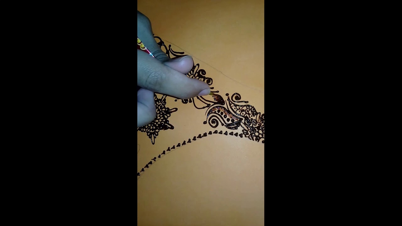 Practice Mehndi Design Beginners||Basic Mehndi Shapes For Beginners ...