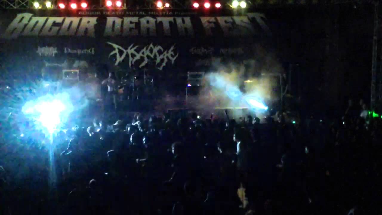 Disgorge (USA) Live in Bogor Death Fest 2013 - YouTube