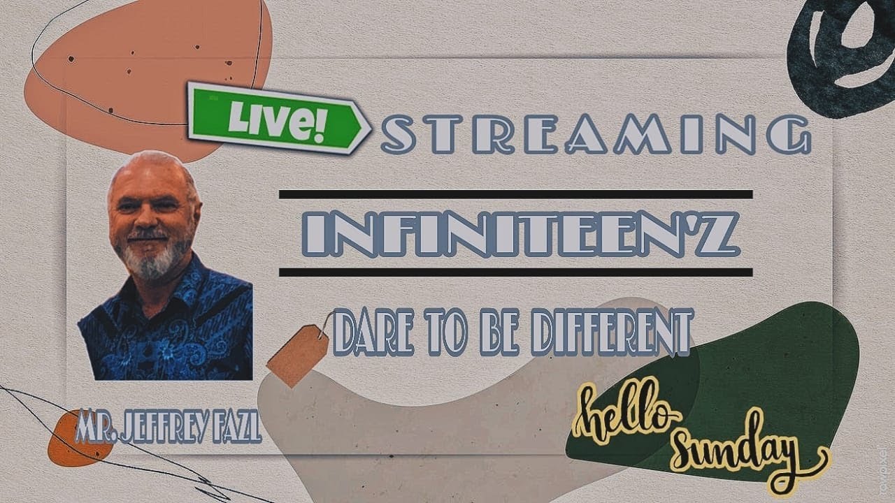 Ibadah Online InfiniTeen'Z | Dare To Be Different - Ps. Jeffrey Fazl ...