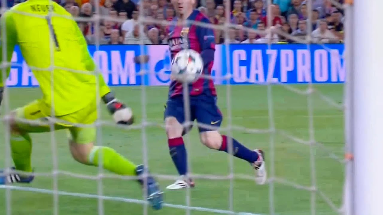Lionel Messi vs Bayern Munich UCL Home 2014-2015 - YouTube