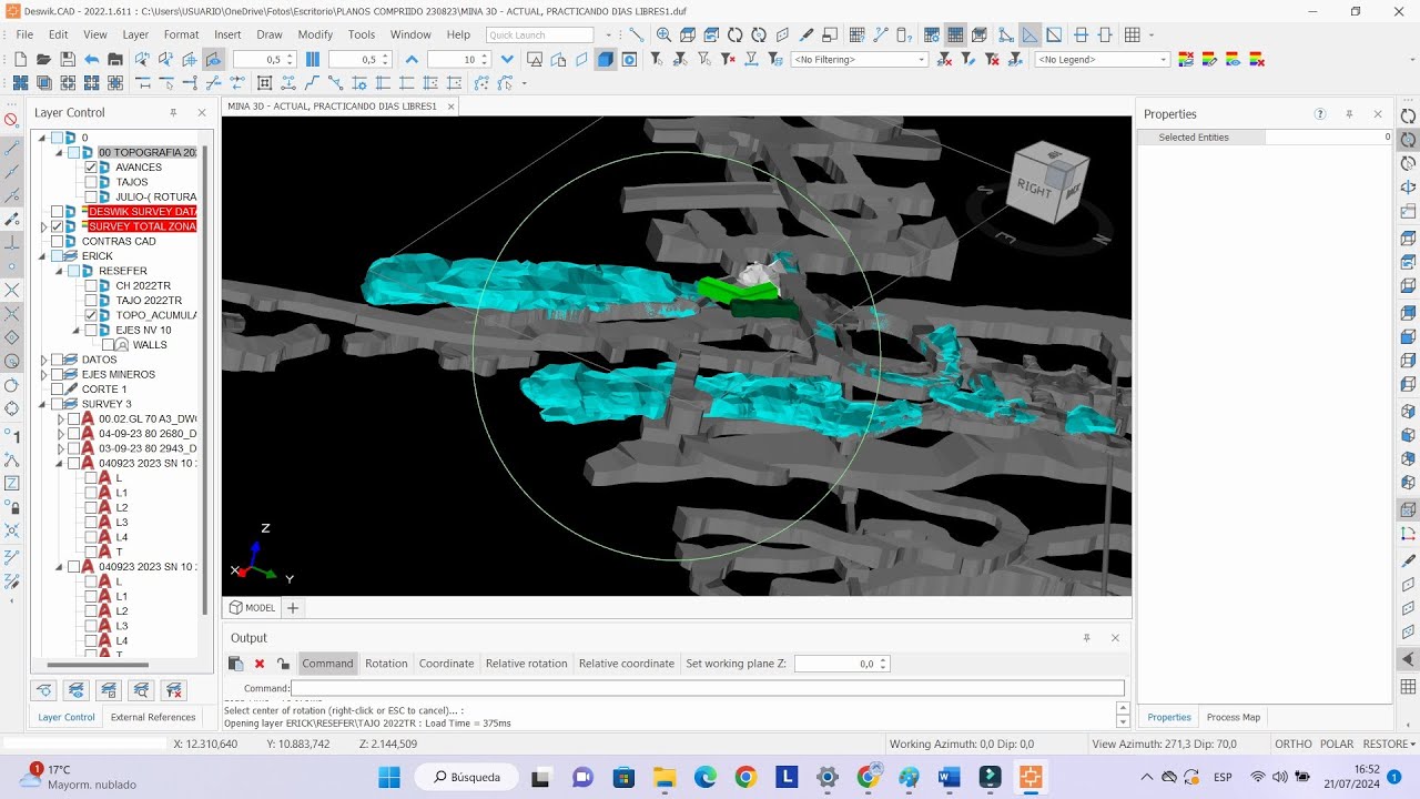 MODELAMIENTO CON DESWIK CAT Y STUDIO UGV 2 0 EN EL AÑO 2024 - YouTube