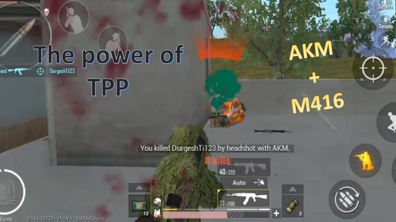 The power of TPP while rushing- A new pubg mobile lite game play video ...