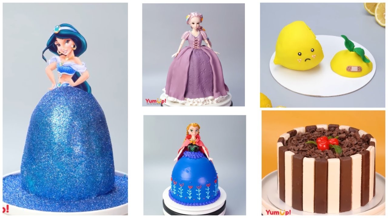 Princess Cake Decorating Ideas | How to Make a Tsunami Doll Cake ...