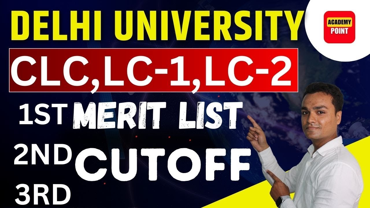 #cuet2023 DU LLB 2023CUTOFF|DU LLB MERIT LIST dullb cutoff clc ...