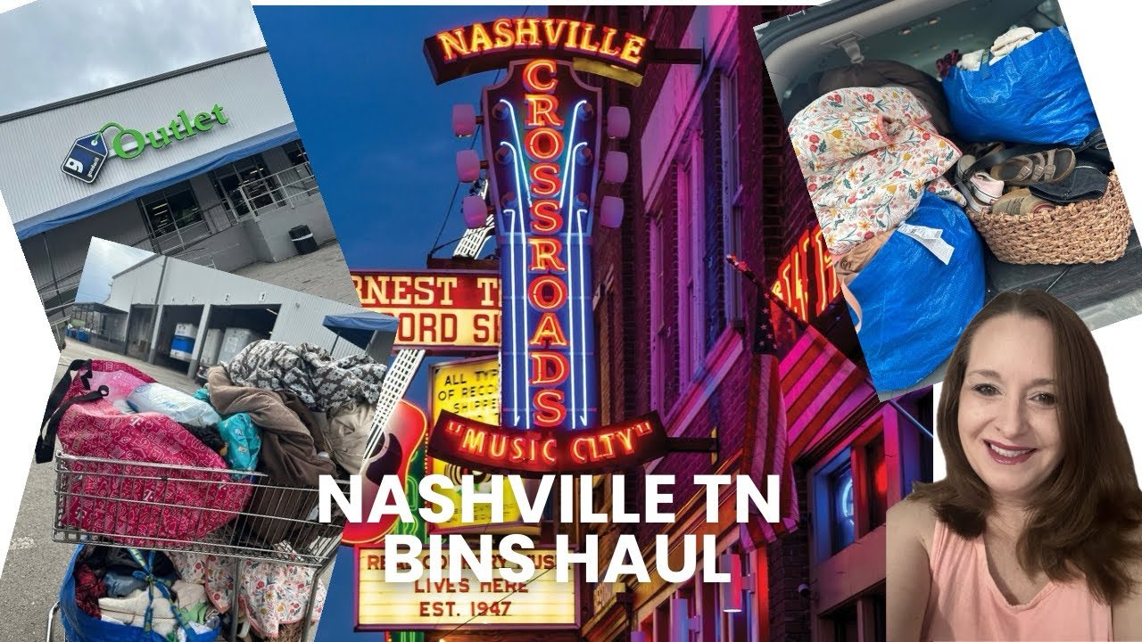 Part 1 of Nashville TN Goodwill Outlet Bins haul | thrifting to resell ...