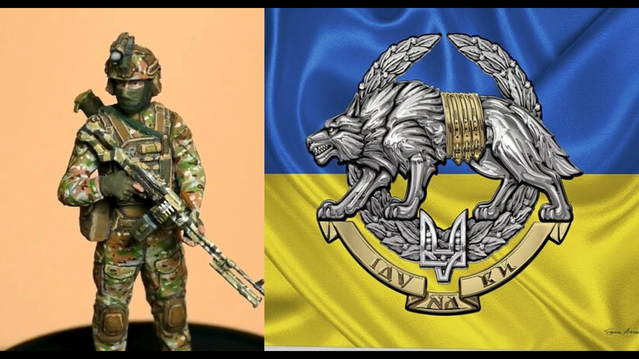 1/35 Scale - Ukrainian Special Forces Operator in Multi-Cam Pattern ...