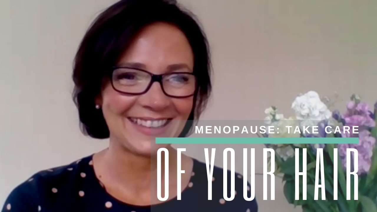 Lisa Caddy: Menopause hair loss and how to look after your locks - YouTube