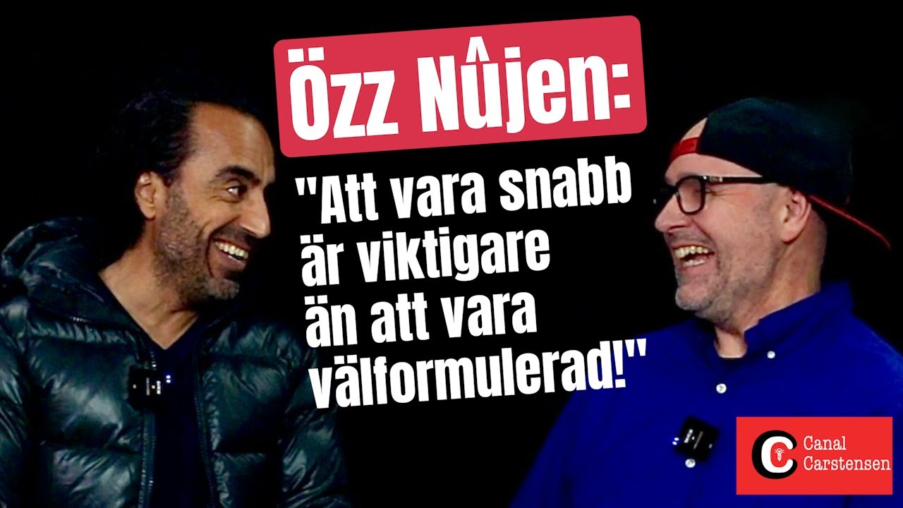 Intervju med Özz Nûjen: Om att improvisera i standup comedy - YouTube