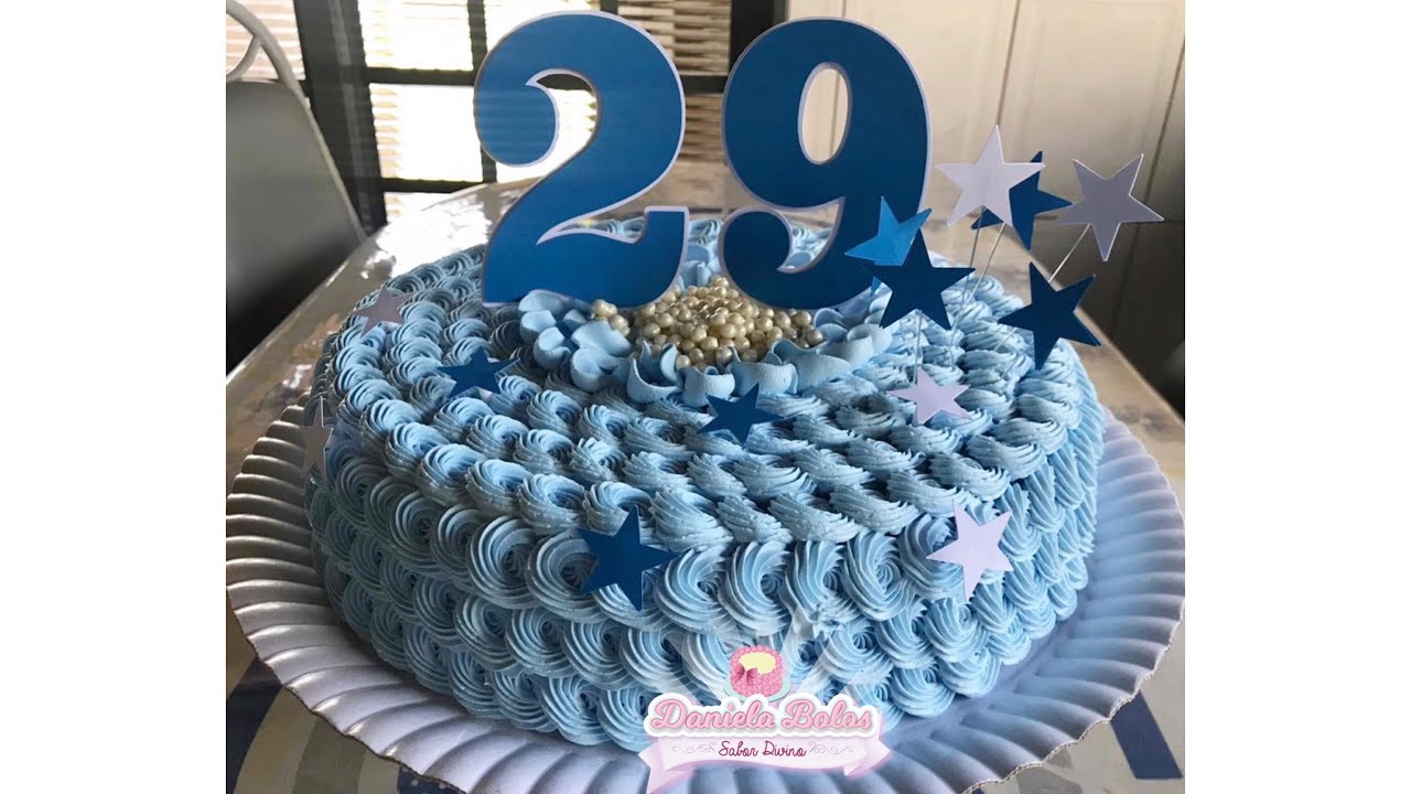 BOLO PERSONALIZADO COM TOPPER - YouTube