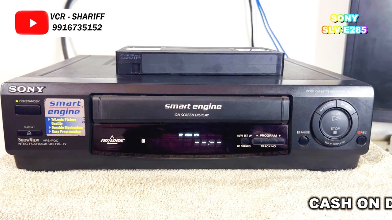 #SONY SLV-E285 SOLD OUT FROM BANGALORE TO GADAK(KARNATAKA) - YouTube