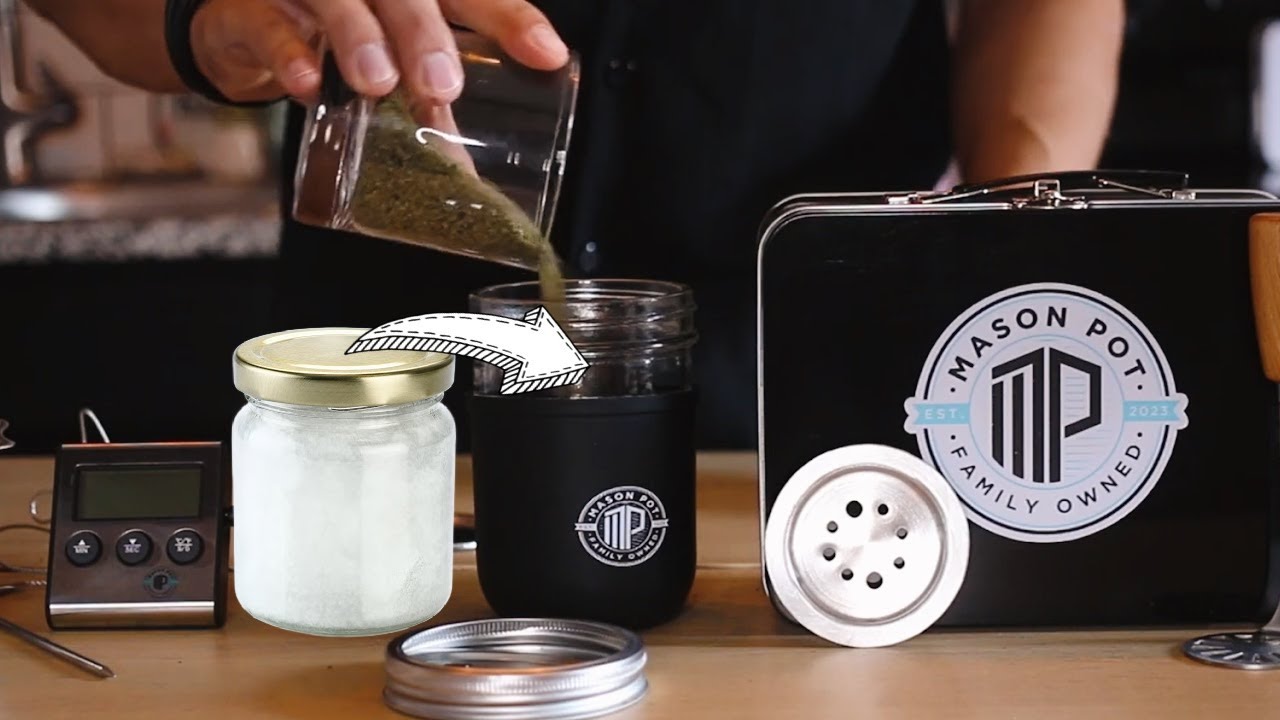 How To Make Potent Cannabis Infused Coconut Oil With The Mason Pot ...