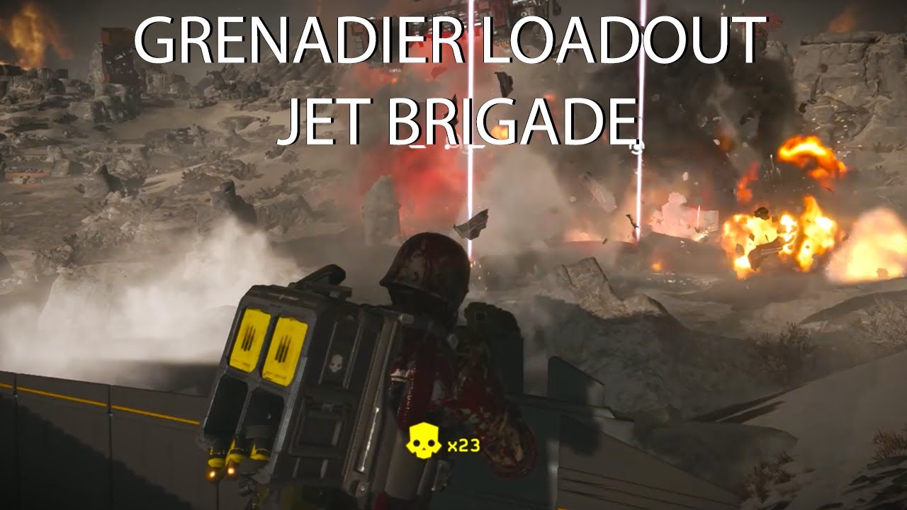 Helldivers 2 - Grenadier Build IS PEAK vs Jet Brigade - Grenade ...