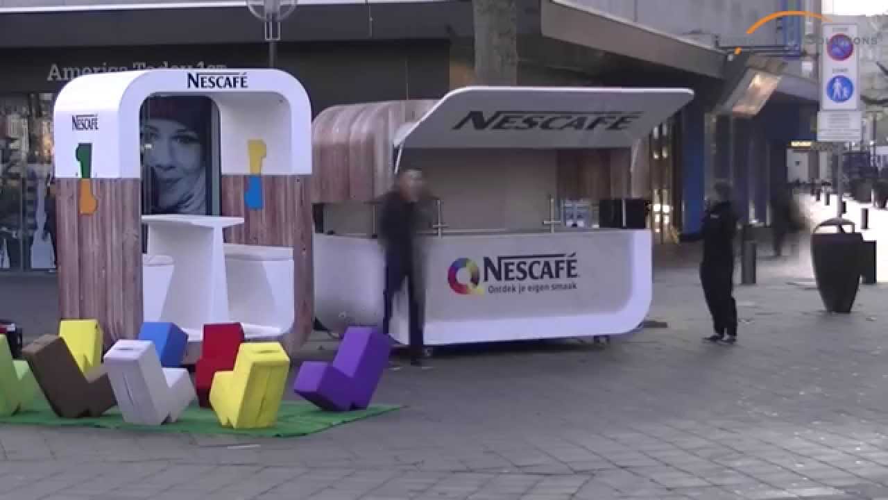Nescafé wet sampling tour - YouTube