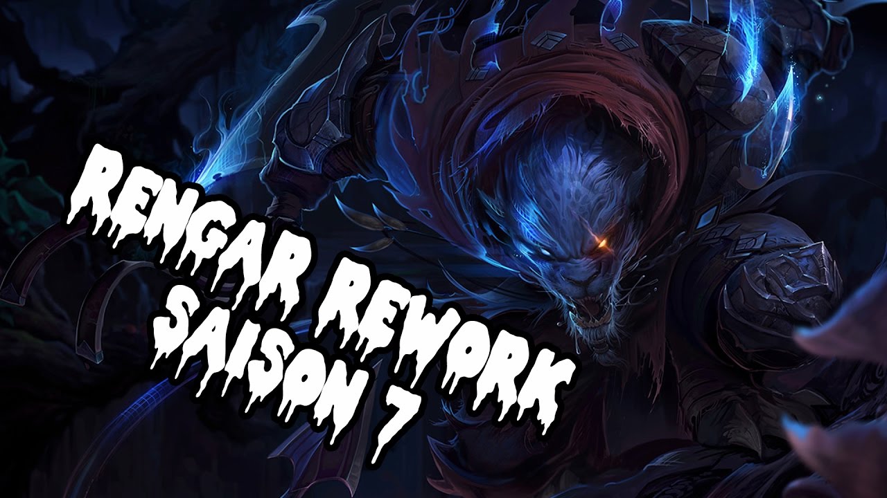 RENGAR REWORK SAISON 7 - Gameplay PBE FR LRB / LE ROI BISOU - YouTube