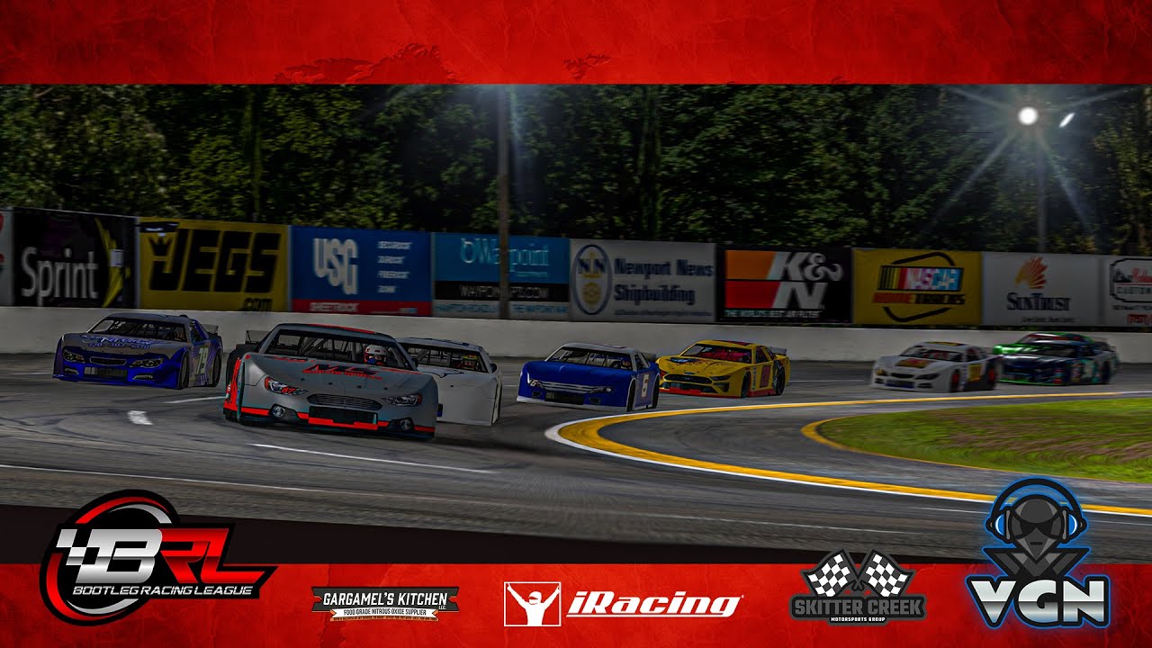 BRL Super Late Model Series S19 R5 - Irwindale Speedway - iRacing - YouTube