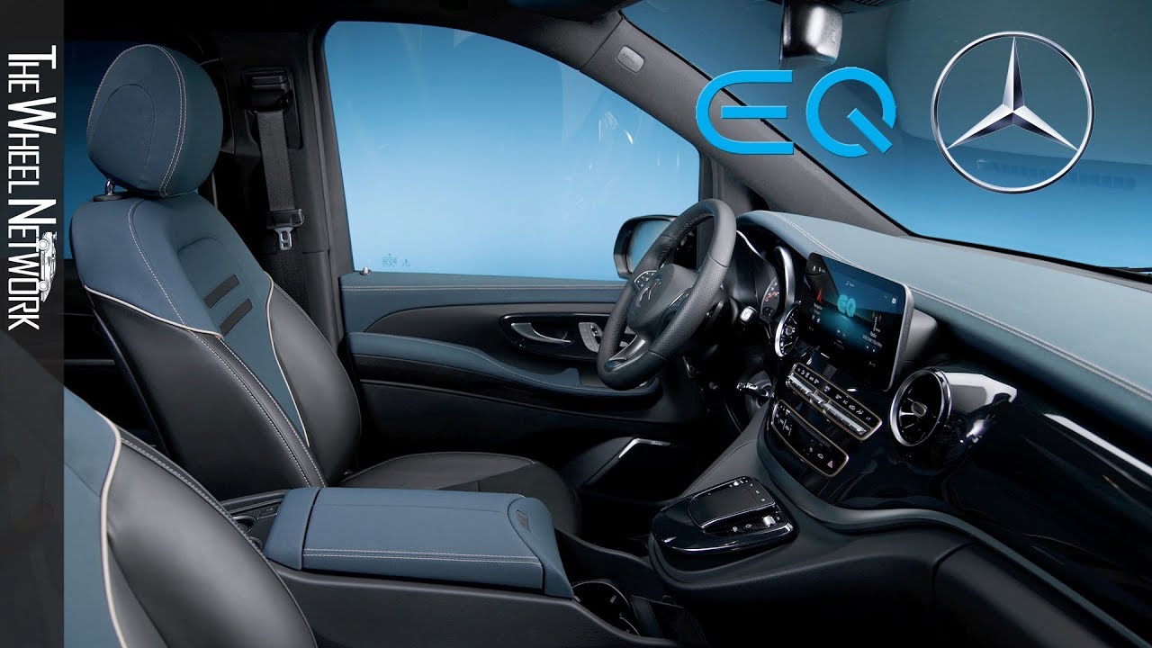 Mercedes-Benz EQV Concept Interior | 2019 Geneva Motor Show - YouTube