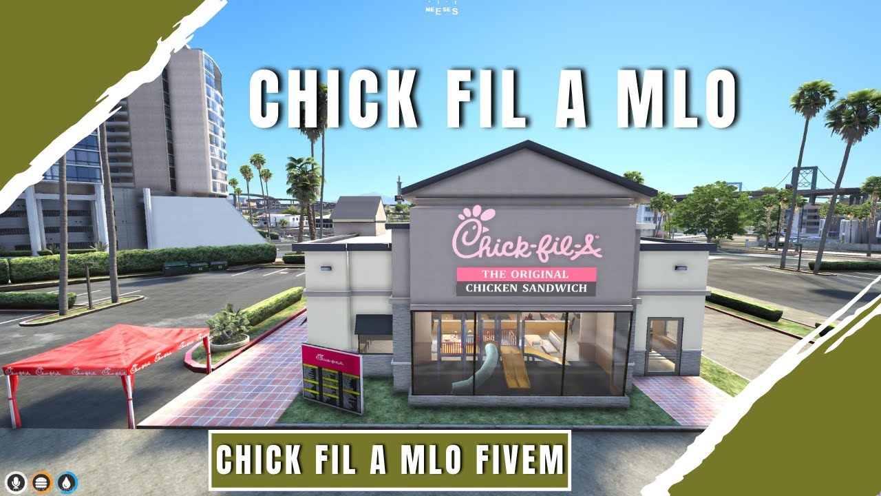 Chick Fil A MLO FiveM - FiveM MLO - YouTube