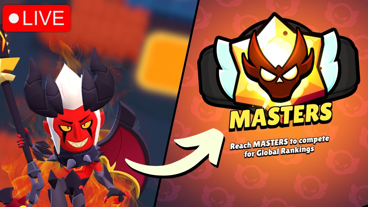 🔴LIVE | Returning Player Attempts MASTERS! | Brawl Stars - YouTube