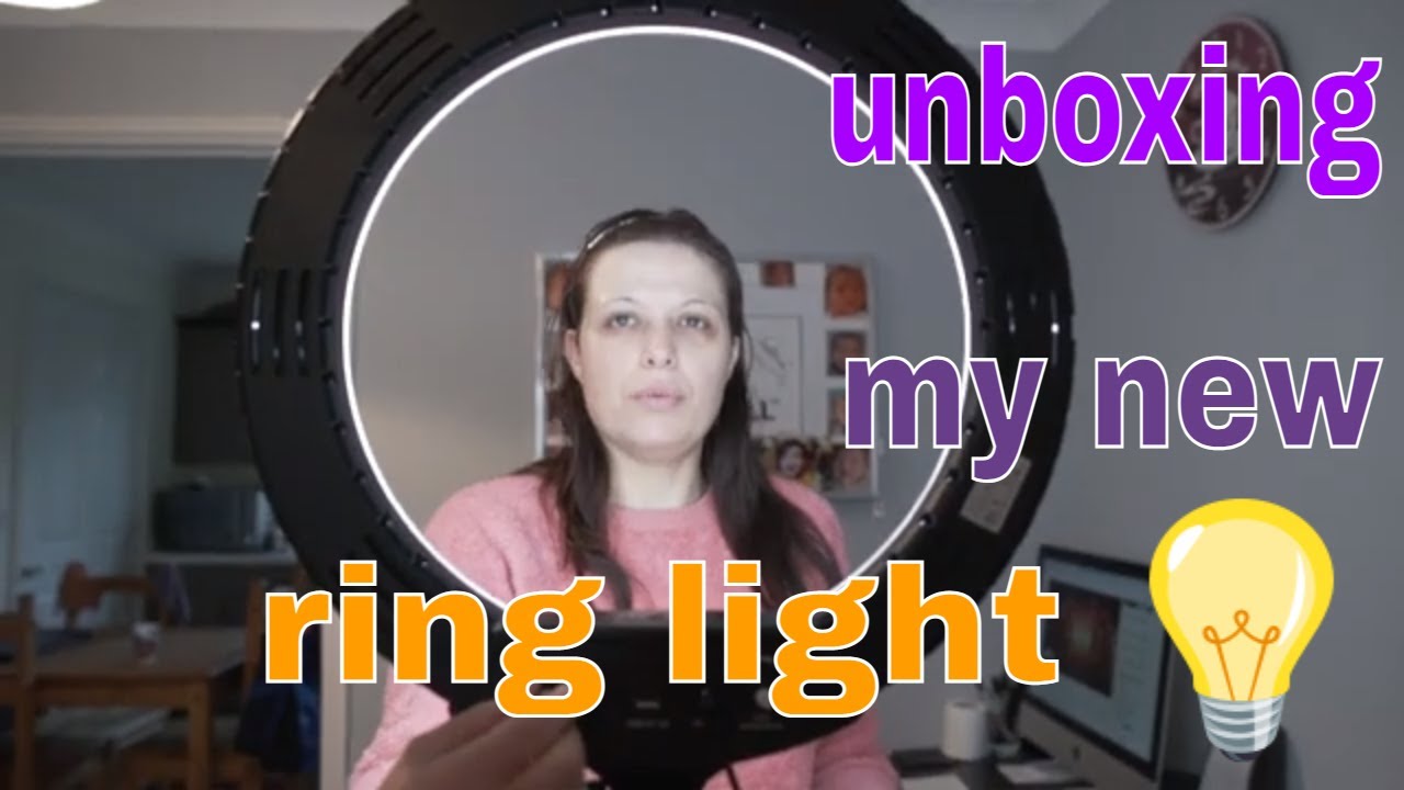 UNBOXING, RIO RING LIGHT 18" INCH - YouTube